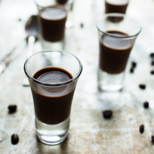 Easy Chocolate Coffee Dessert Shots - Sidewalk Shoes