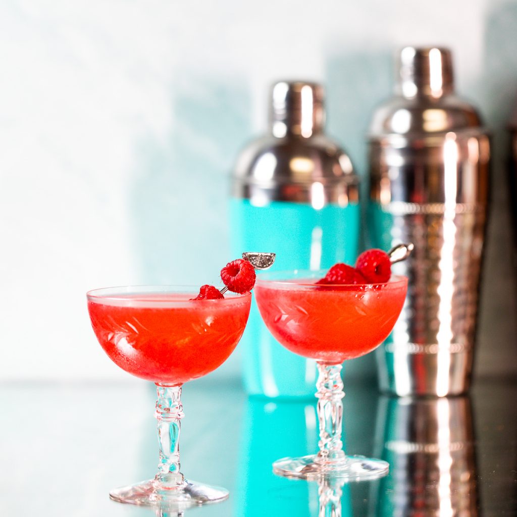 Easy Raspberry Gimlet - Sidewalk Shoes