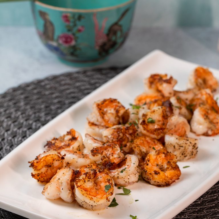 Salt and Pepper Shrimp - Sidewalk Shoes
